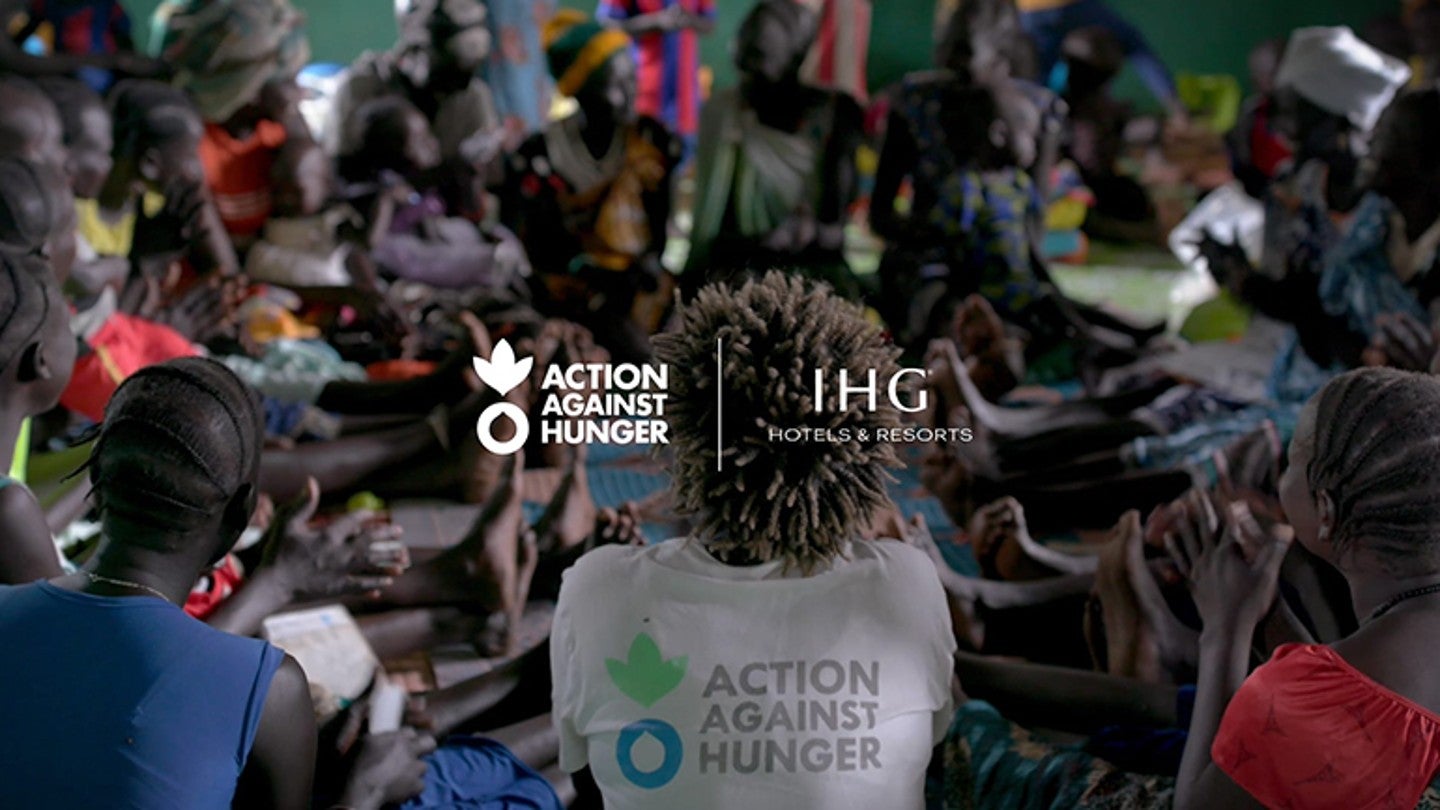 IHG partners with Action Against Hunger to combat global malnutrition
