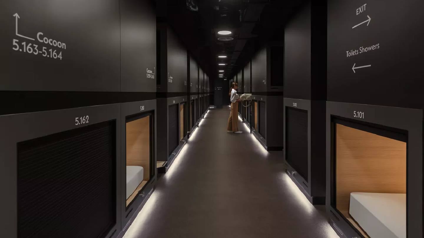 New Zedwell Capsule Hotel launches in London’s Piccadilly Circus